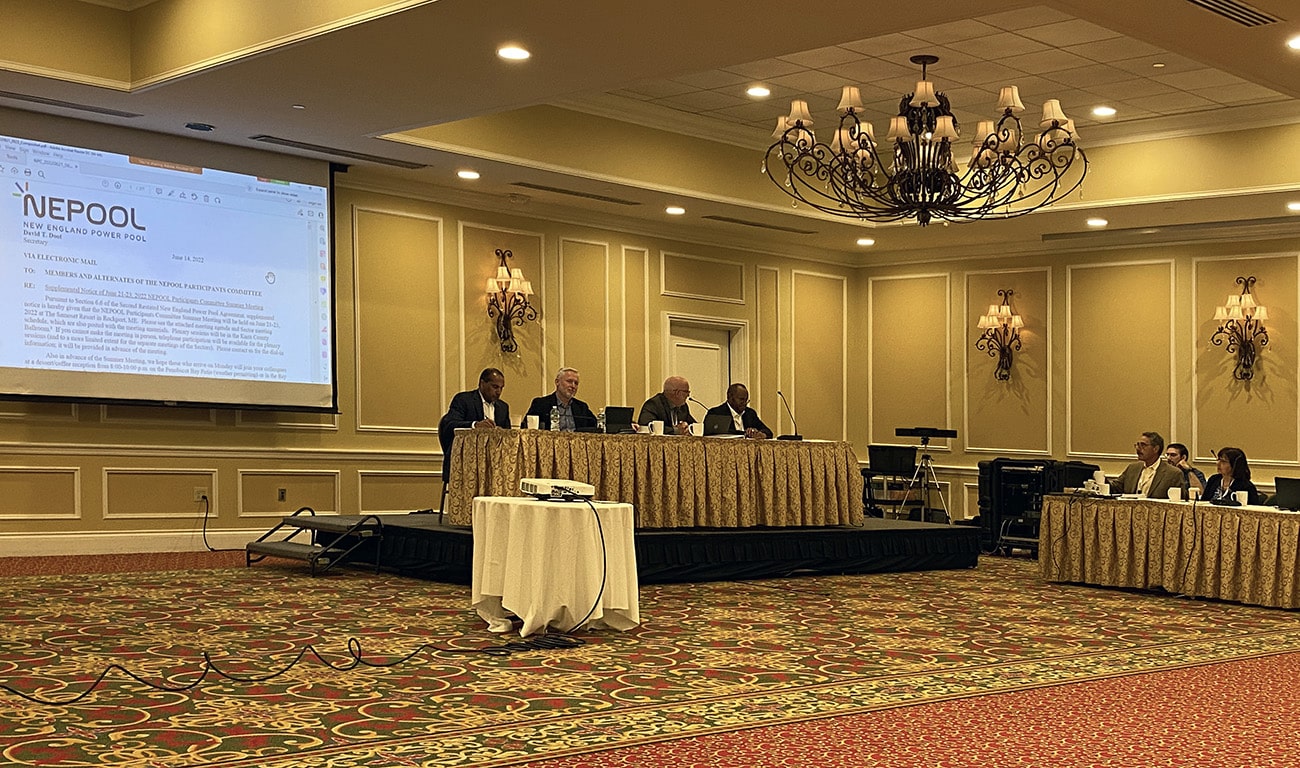 NEPOOL Discusses Winter Reliability at Summer Meeting - Energy New England